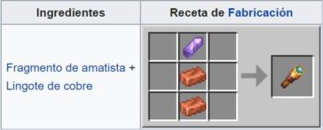 Cómo hacer un Catalejo en Minecraft (1.17) - The Arcader